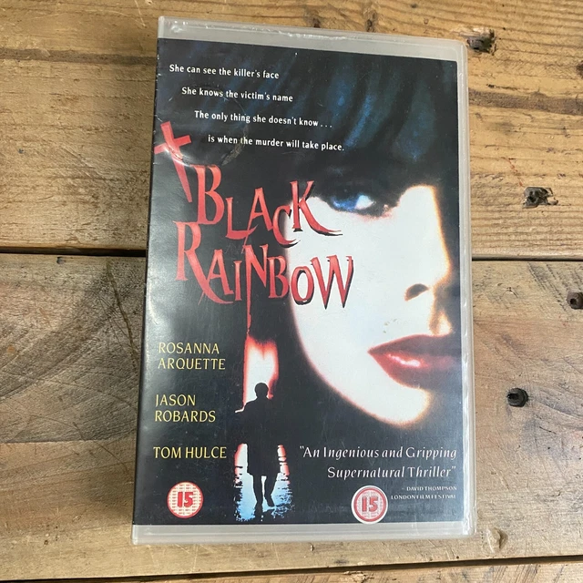 BLACK RAINBOW VHS - Mike Hodges - Goldcrest 1989 - Ex-Rental/Big Box £8 ...