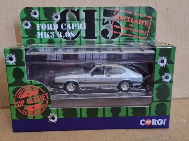 CORGI 1/43 BODIES Ci5 1979 Ford Capri Mk3 3.0S Silver The Professionals ...