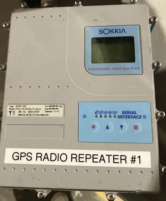 SOKKIA SATEL-TA3 SATELLINE 3ASd Epic Pro Radio Modem With Antenna $600. ...
