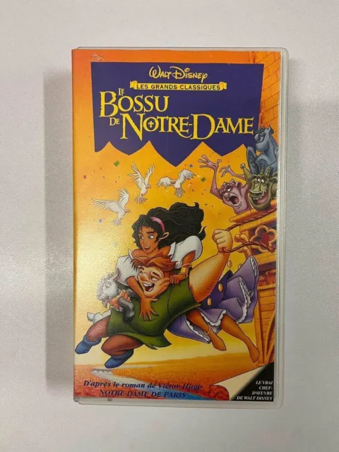 LE BOSSU DE Notre-Dame - Walt Disney/ VHS Cassette vidéo EUR 5,50 - PicClick FR