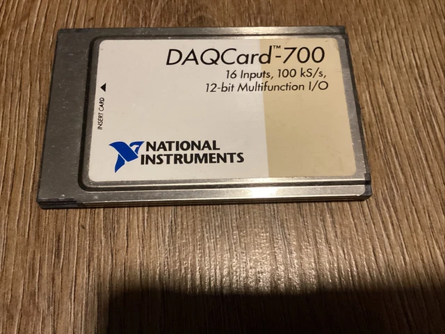 NATIONAL INSTRUMENTS - DAQCard-700 Multifunction I/O Board for PCMCIA Bus £30.00 - PicClick UK