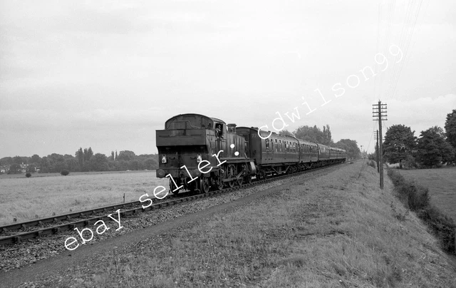 BRITISH RAILWAY NEGATIVE - BR ex GWR No. 6106 2-6-2T near Shiplake 1965 [P519] £1.50 - PicClick UK