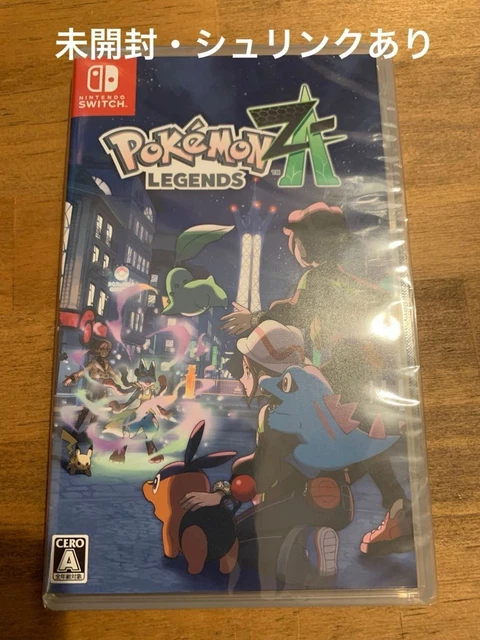 NINTENDO SWITCH POKEMON LEGENDS Z-A package version [New and unopened ...