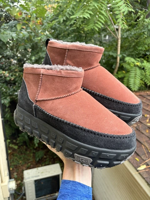 UGG VENTURE DAZE Ultra Mini ‘Red Brick’ Men’s Size 10 Suede Boots NEW ...