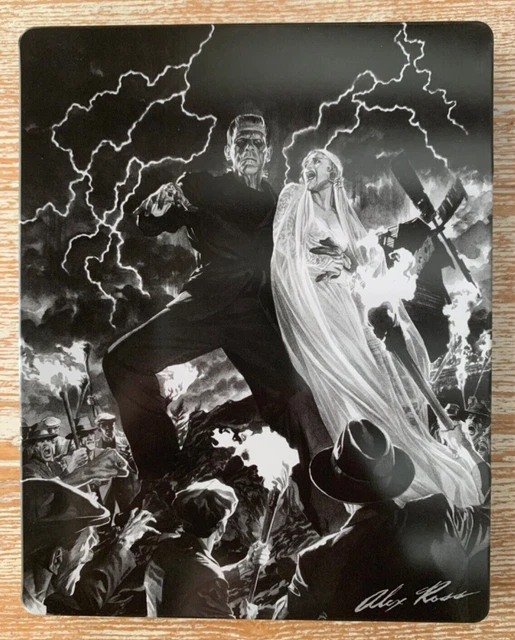 RARE STEELBOOK BLU Ray "Frankenstein" (Artwork By Alex Ross) EUR 59,90 ...