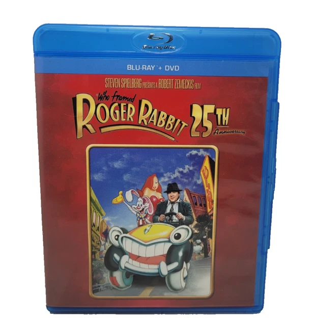 WHO FRAMED ROGER Rabbit: 25th Anniversary Edition (Two-Disc Blu-ray/DVD ...