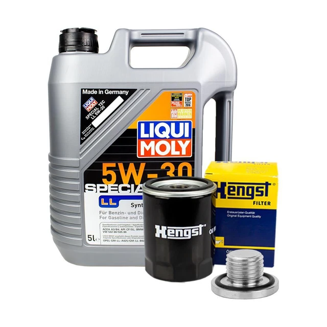 LIQUI-MOLY MOTOR L 5W-30 5L Hengst Lfilter Lwechselset F R Nissan Micra V 1.0 EUR 66,52 ...