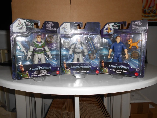 3 X DISNEY Pixar Lightyear Space Ranger Alpha Buzz & Sox XL-01 Buzz ...
