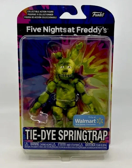 FUNKO FNAF FIVE Nights at Freddy's Tie-Dye Springtrap - Walmart ...