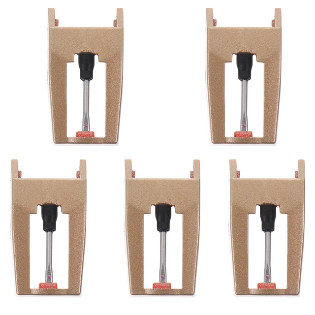 5 PIECES RECORD Player Stylus Phonograph Turntable Ground Wire Needle £ ...
