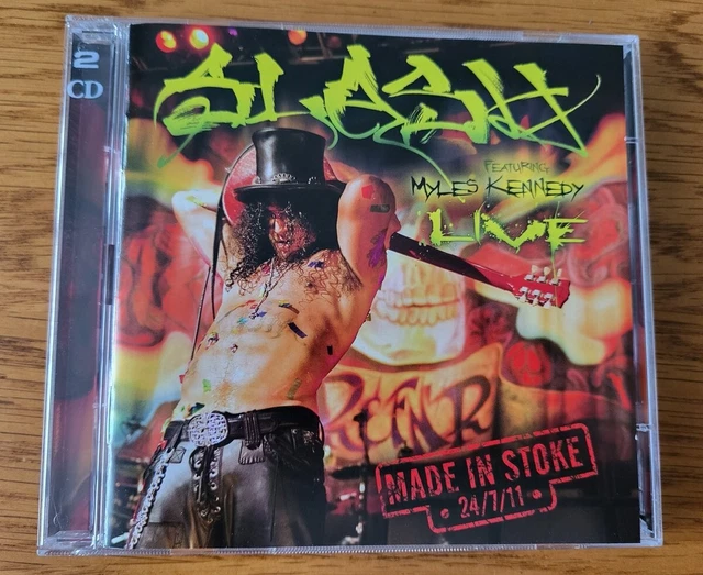 SLASH LIVE FEAT. Myles Kennedy - Fabriqué à Stoke 24/7/11 (2011) EUR 2,35 - PicClick FR