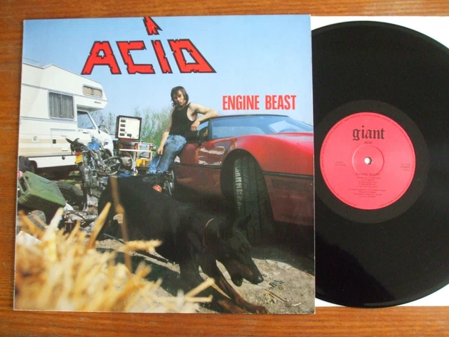 RARE LP ACID Engine Beast 1985 Belgium 1St Press In Top Condition Nm ...