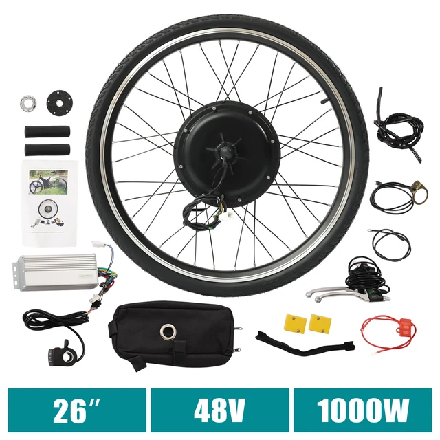 48V 1000W ELECTRIC Bike Conversion kit Ebike Hub Motor Bicycle E bike ...