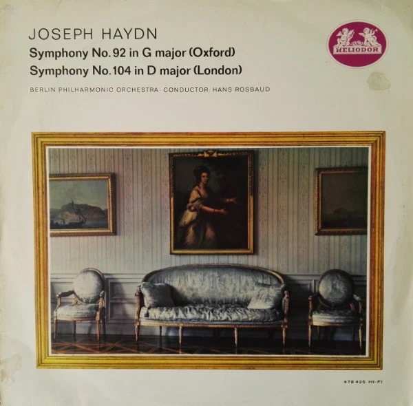 JOSEPH HAYDN - Symphony No. 92 in G Major Oxford / Symphony No. 104 - A7294z £7.11 - PicClick UK