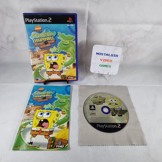 SPONGEBOB SQUAREPANTS: REVENGE Of The Flying Dutchman PlayStation 2 PS2 ...