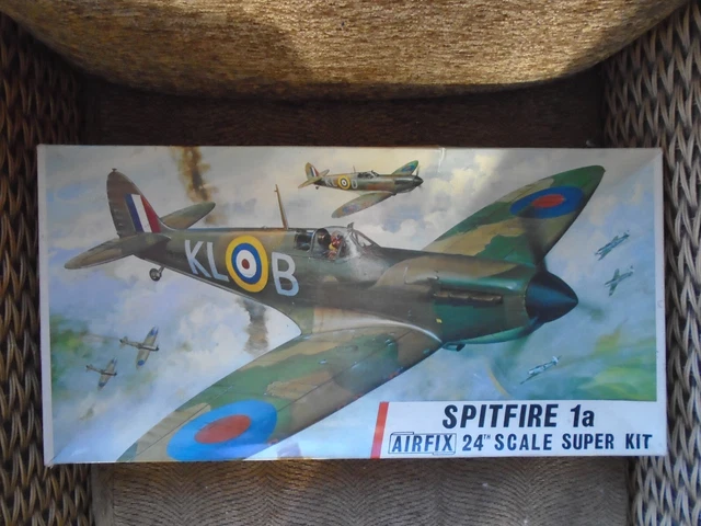 AIRFIX 1/24 SUPERMARINE Spitfire Mk.1a - Scale Model Kit 12001 (Aircraft) - 1975 £37.12 ...