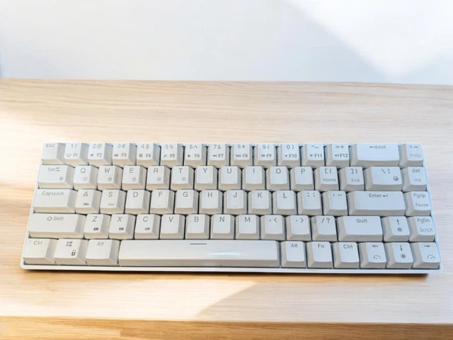 RK ROYAL KLUDGE RK68 Hot-Swappable Wireless Mechanical Keyboard, Blue ...