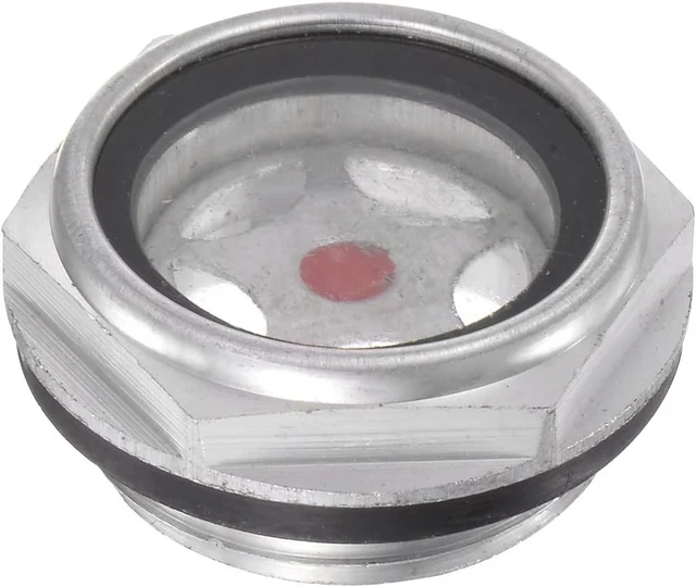 UXCELL AIR COMPRESSOR Oil Level Gauge Sight Glass G3/4 Male Threaded ...
