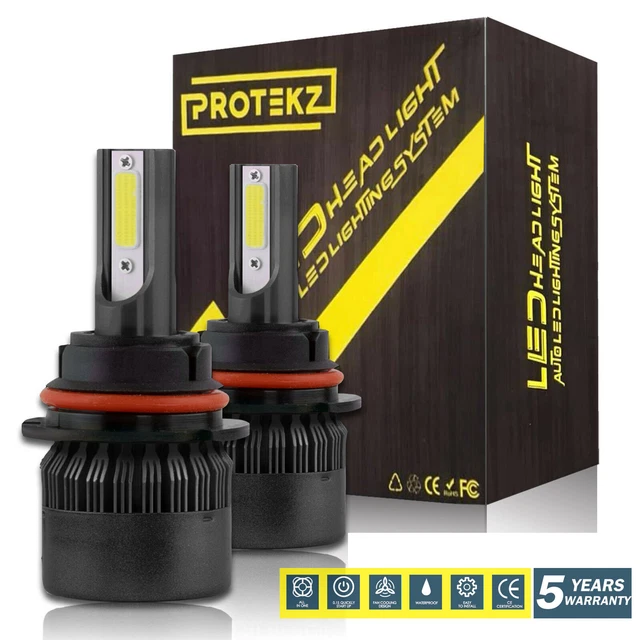 LED HEADLIGHT CREE Bulb Hi/Low Kit H13 6000K White For 2006-2008 ...