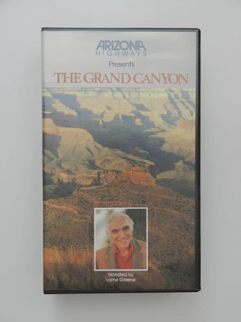 VHS VIDEO KASSETTE The Grand Canyon Lorne Greene Arizona Highways ...