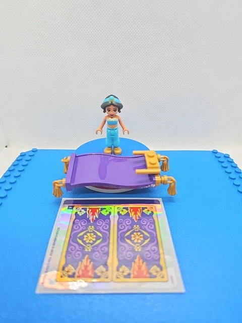 LEGO DISNEY PRINCESS Minifigure Jasmine dp148 + Magic Carpet From 43208 ...