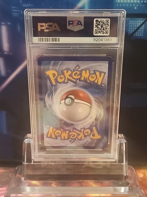 DITTO HOLO RARO Pokemon XY40 PIKACHU TRANSFORM Black Star Promo PSA 7 ...