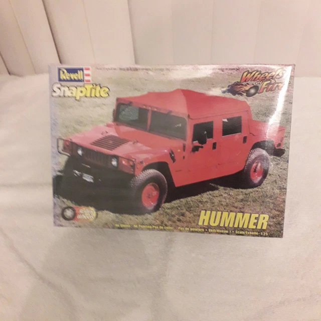 REVELL 85-1907 1:25 Scale Hummer Snap Fit Model Kit £30.00 - PicClick UK