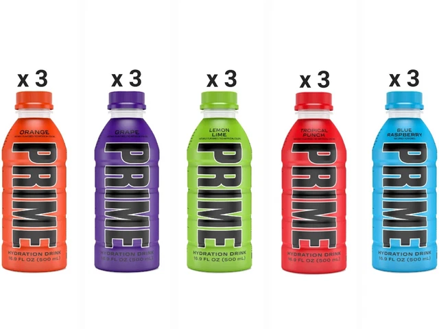 PRIME HYDRATION DRINK by Logan Paul x KSI - Variety Pack (15-pack) EUR ...