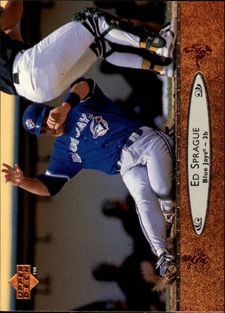 1996 UPPER DECK Toronto Blue Jays carte de baseball #471 Ed Sprague EUR ...