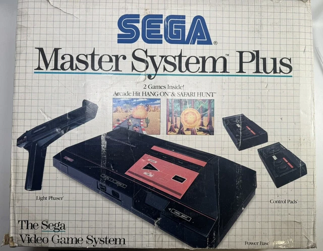 SEGA MASTER SYSTEM Mk1 Boxed X2 controllers, Lightgun , Tested EUR 121 ...