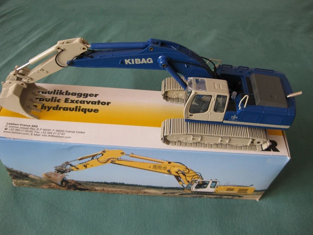 LIEBHERR R 954 C KIBAG 1:50 Conrad EUR 195,00 - PicClick FR