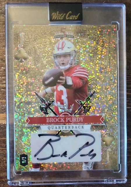 BROCK PURDY - 1 di 1 - Auto ORO!! EUR 168,07 - PicClick IT