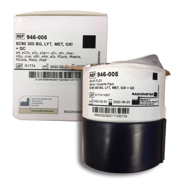 RADIOMETER 946-005 ABL90 FLEX Sensor Cassette Pack £35.00 - PicClick UK