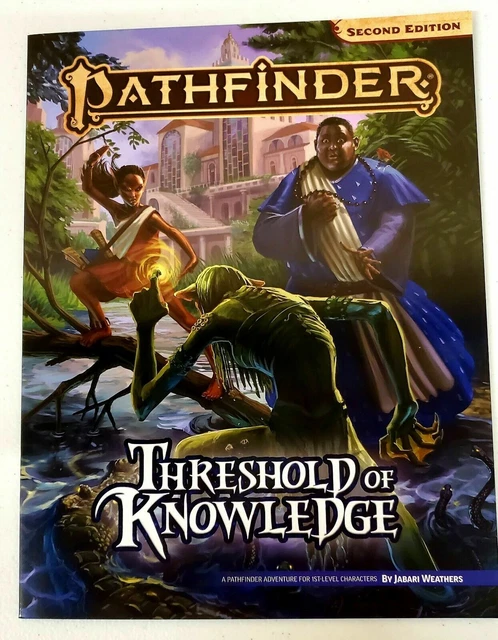 PATHFINDER: THRESHOLD OF Knowledge 2021 Free RPG Day Second Edition £14 ...