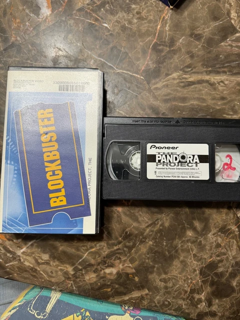 ACTION VHS TAPE The Pandora Project w/BlockBuster Case £17.78 - PicClick UK