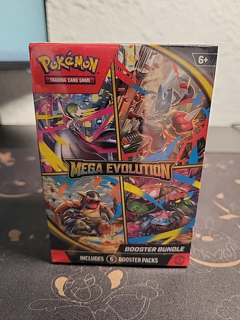 POKEMON - MEGA Evolution Booster Bundle Box (6 Packs) Sealed $77.13 ...