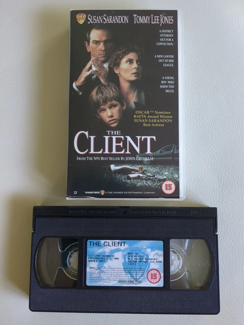 THE CLIENT VHS PAL Video 1995 Tommy Lee Jones Susan Sara Don Warner ...