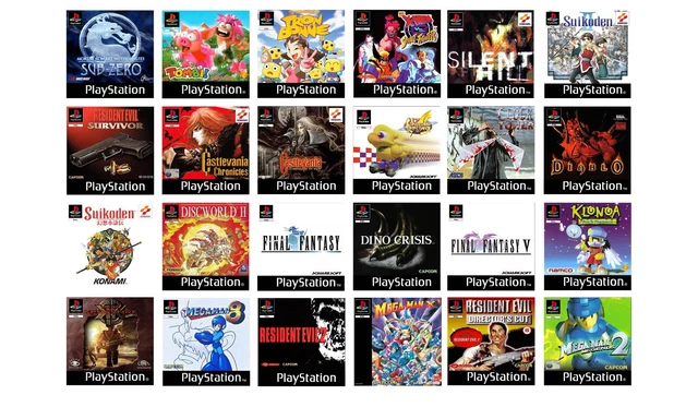 PLAYSTATION ONE PSX PSOne PS1 Front + Rear Replacement Covers £7.99 ...