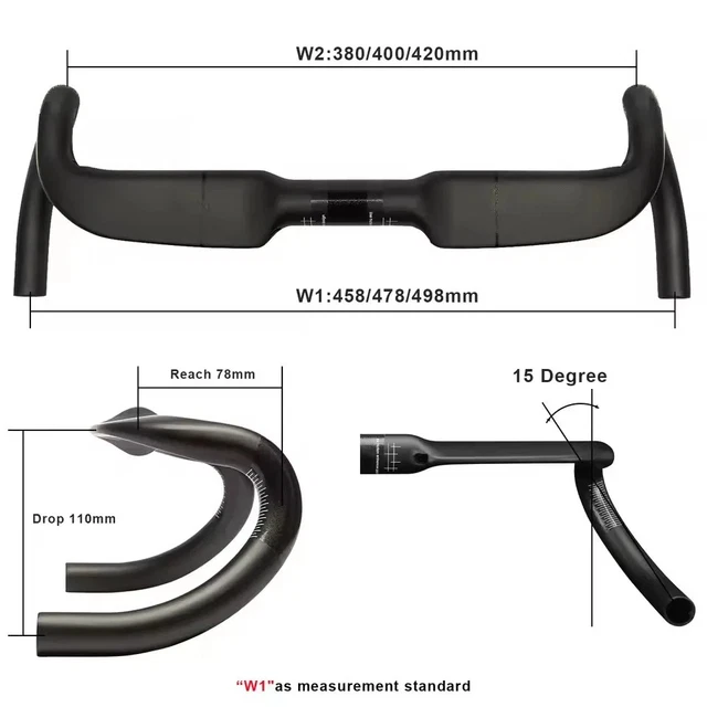 RXL SL CARBON Fiber Drop Handlebars 31.8mm Road Gravel Bike Internal ...