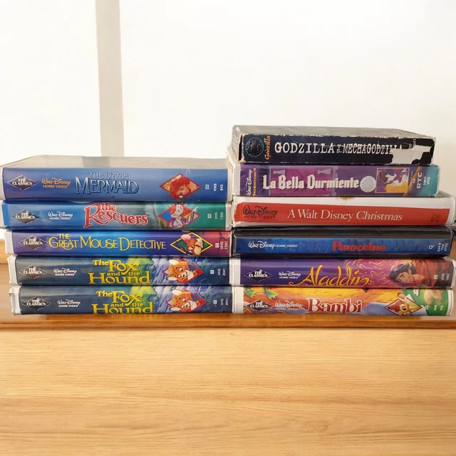 DISNEY VHS LOT/ 11 In Total/ Black Diamond/ Rare VHS/ Bambi, Mermaid ...