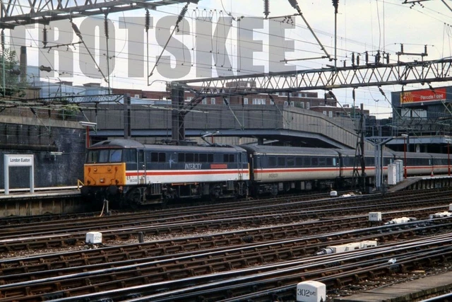 35MM SLIDE BR British Rail Electric Loco Class 86 86248 1993 Euston ...