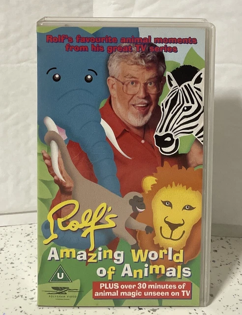 ROLF'S AMAZING WORLD Of Animals VHS (1998) Cert U £6.81 - PicClick UK
