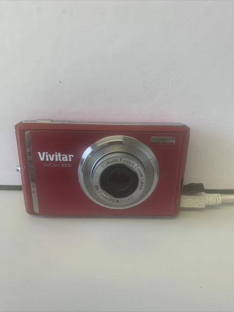COMPACT DIGITAL CAMERA Red vivitar x225 £19.99 - PicClick UK