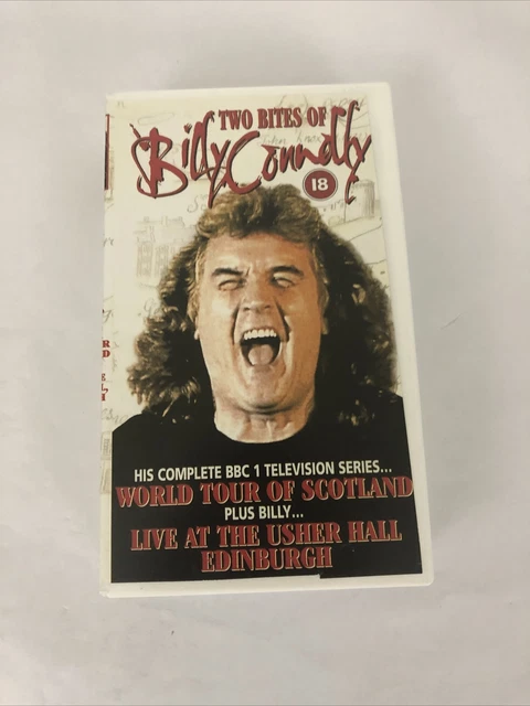 TWO BITES OF Billy Connolly (VHS, 1995) Comedy Standup £12.56 - PicClick UK
