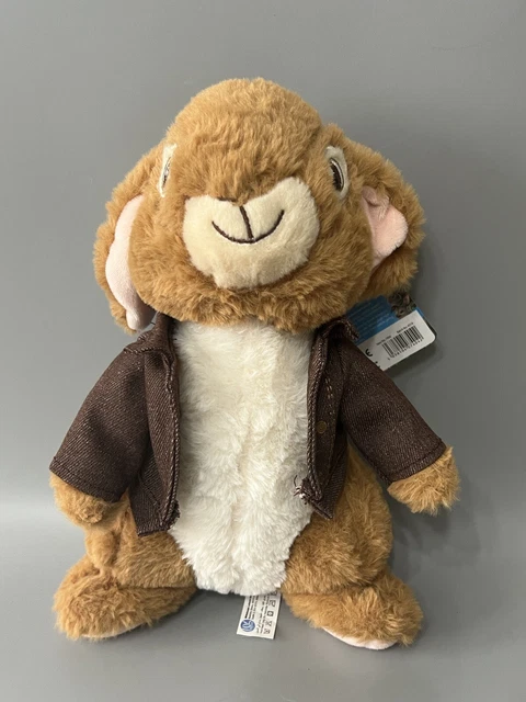PETER RABBIT PLUSH Soft Toy Movie Benjamin Bunny 11" New Stuffed Animal ...