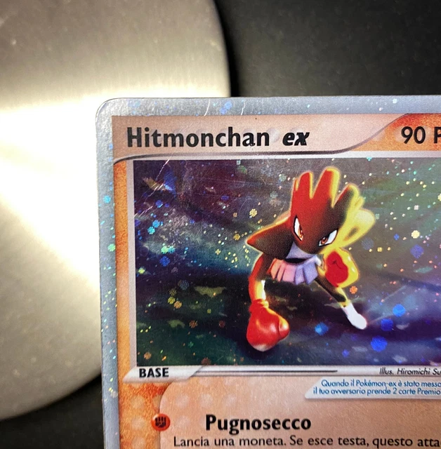 CARTA POKEMON-HITMONCHAN EX-98/109-HOLO-ITA -EX Hidden Legends 2005 EUR ...