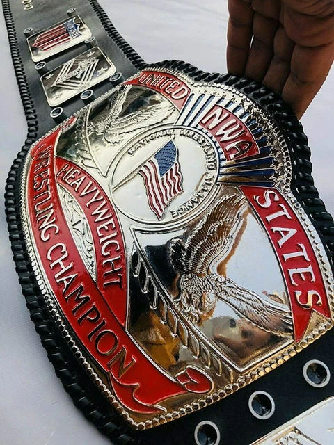 NWA UNITED STATES Heavyweight Wrestling Champion Ship Belt Brass/ Zinc ...