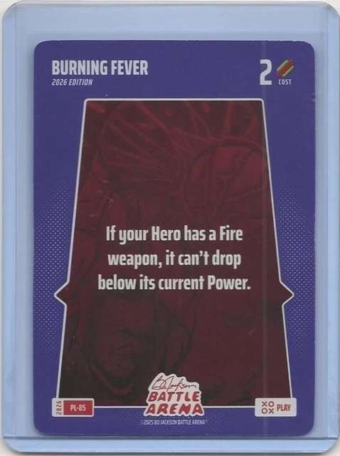 2026 BURNING FEVER Bo Jackson Battle Arena Play PL-85 £2.01 - PicClick UK