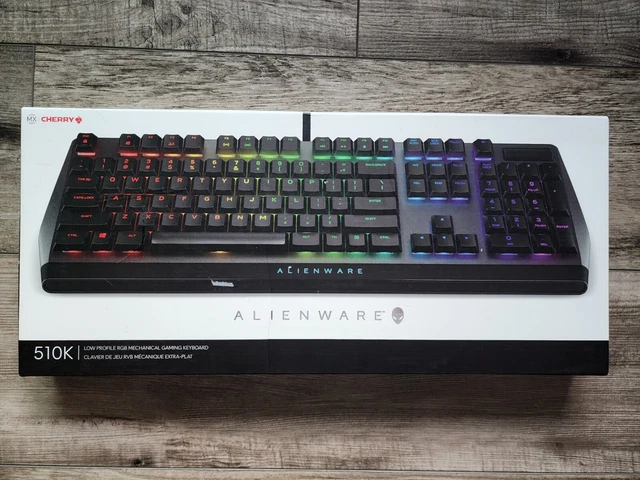 TECLADO PARA JUEGOS Alienware AW510K negro retroiluminado SOLO TECLAS ...