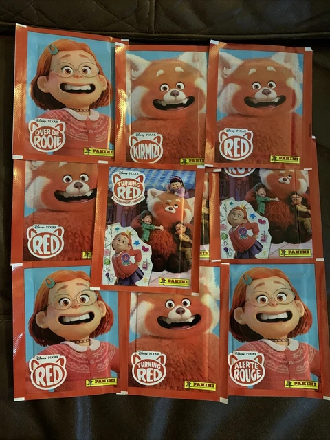 PANINI DISNEY PIXAR turning red sticker packs x 10 new sealed £8.99 ...